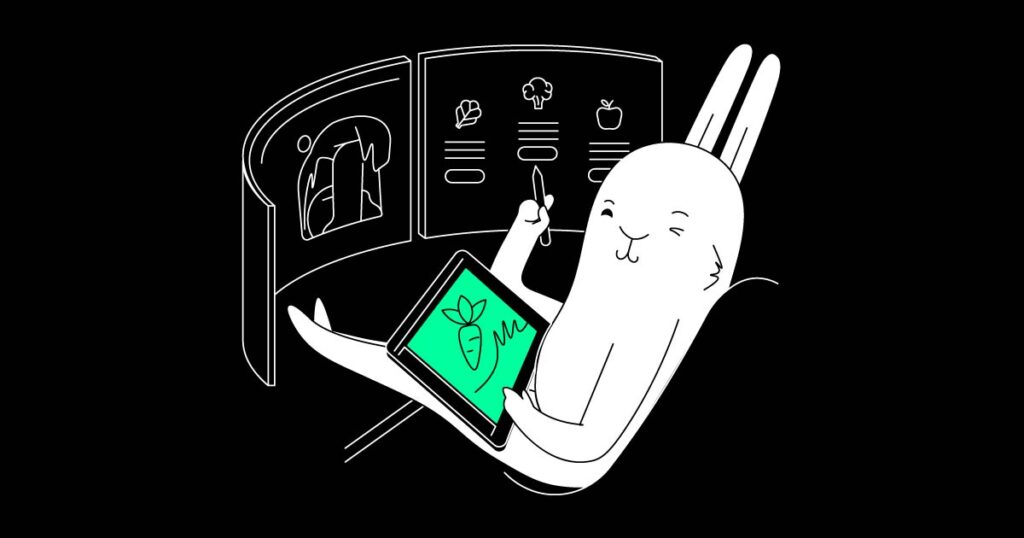 Hero & Spot Illustration LA • Effective Visual Support • White Rabbit
